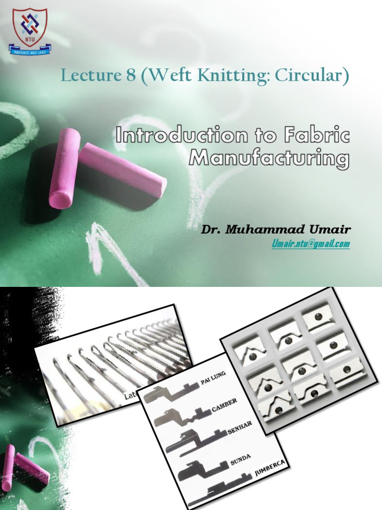Weft Knitting: Four-Sided Projectile | PDF | Knitting | Clothing