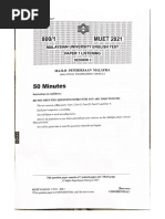 MUET Writing Email Sample | PDF | Human Communication