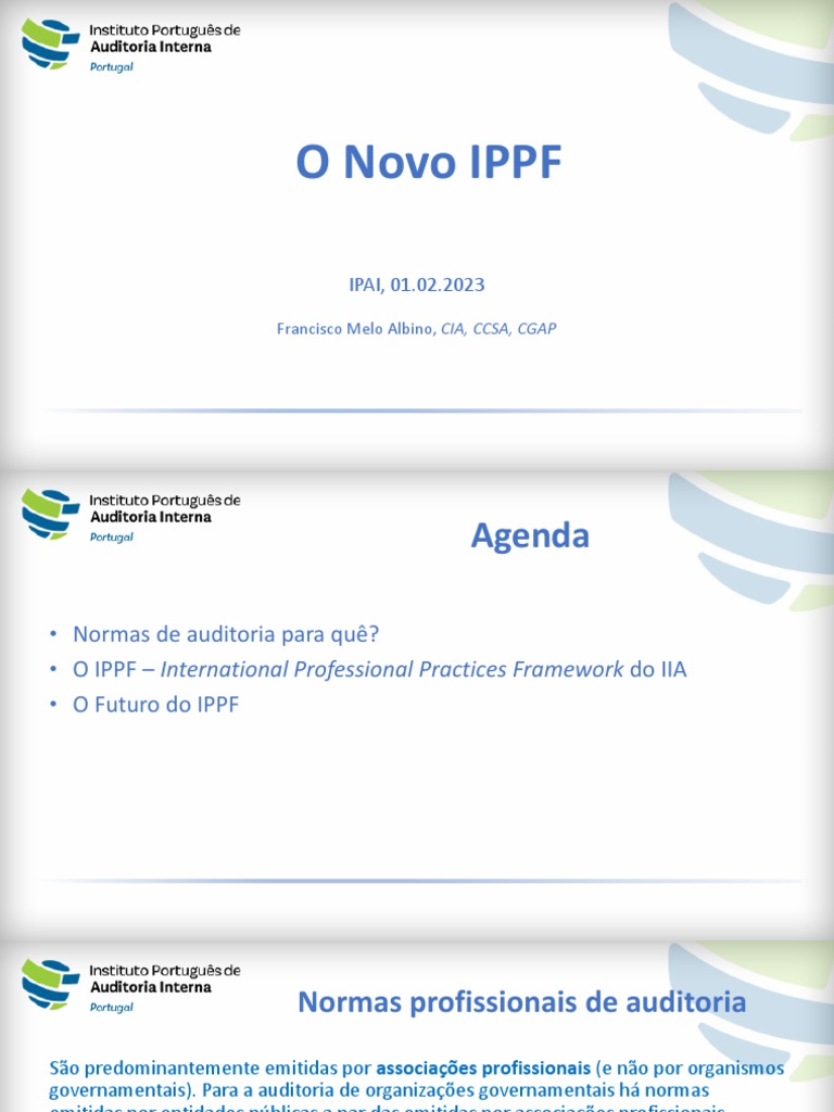 O Novo Ippf PDF | PDF | Negócios