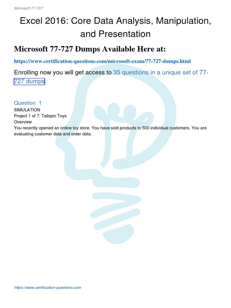77 727 PDF | PDF | Microsoft Excel | Microsoft