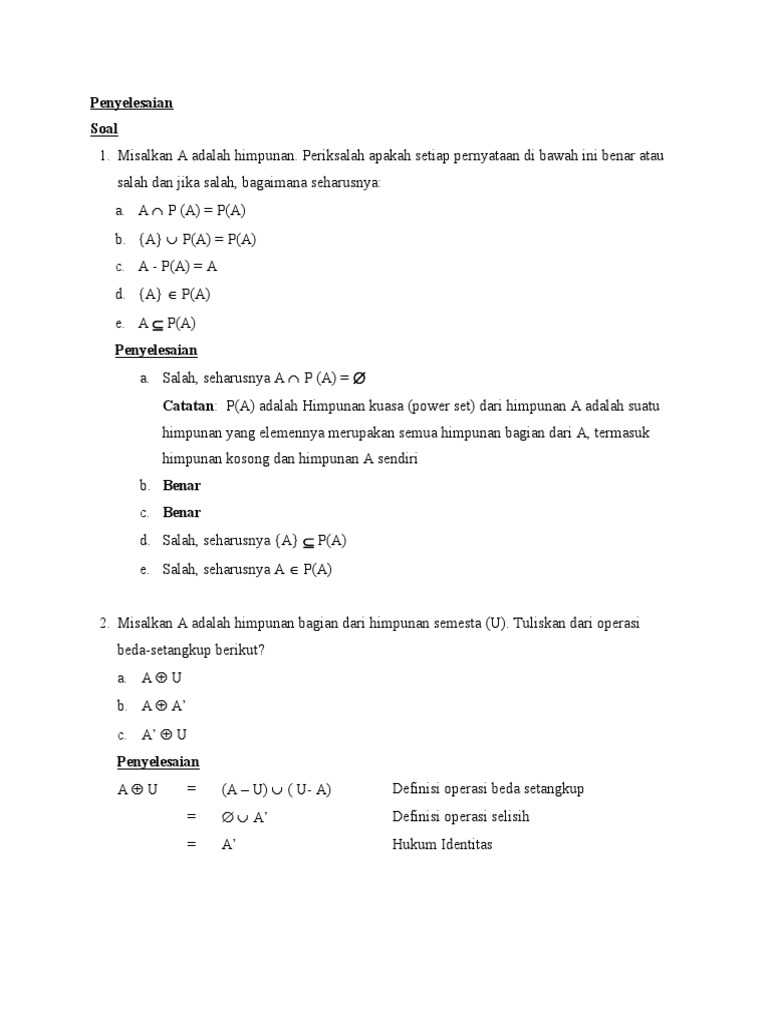 Q2 Rev Penyelesaian | PDF