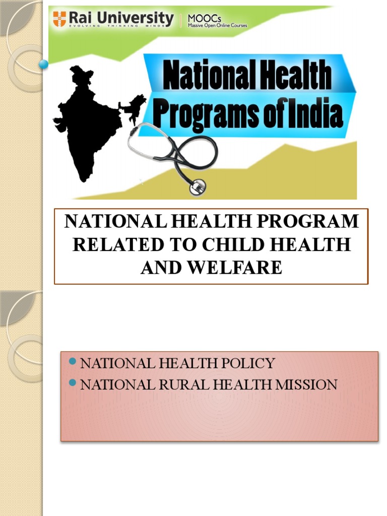 National Health Program | PDF