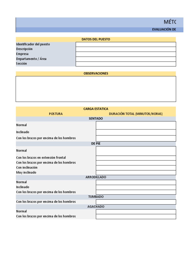 Método LEST, Rev1 | PDF
