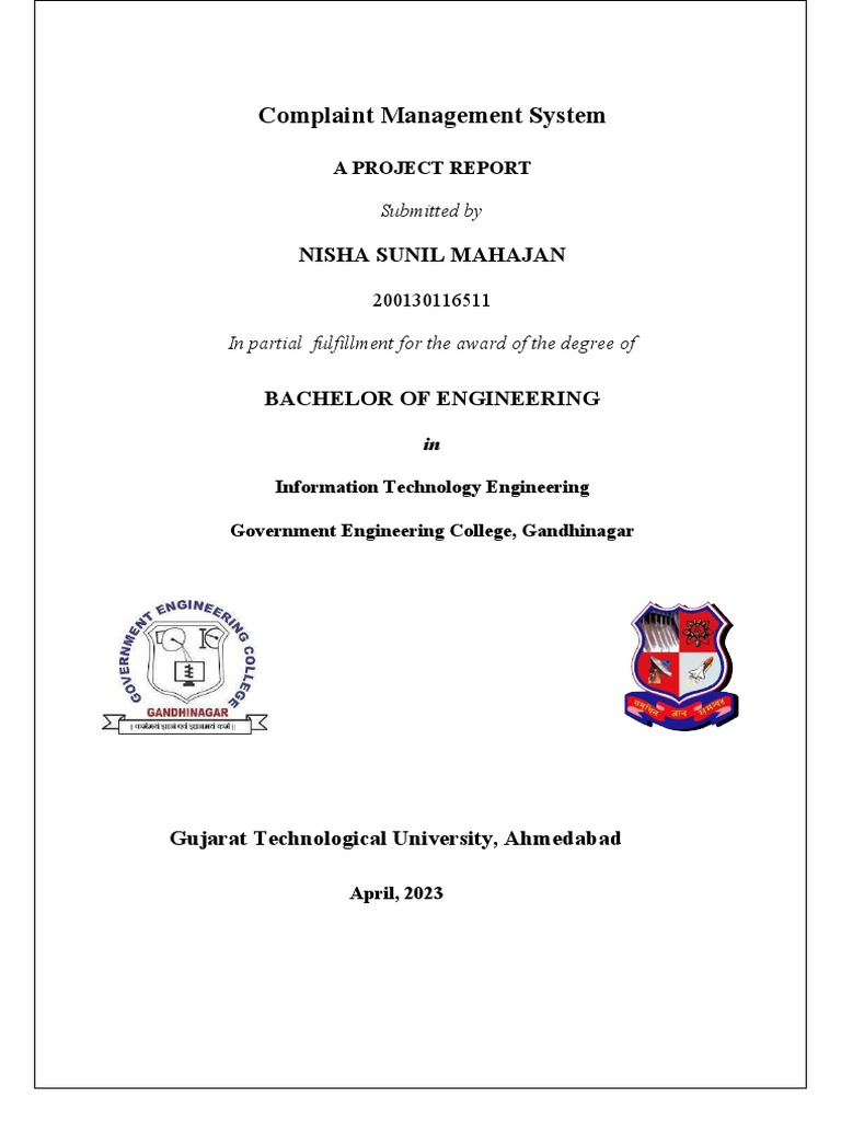 CMS Report2 | PDF | Computing | Information Technology