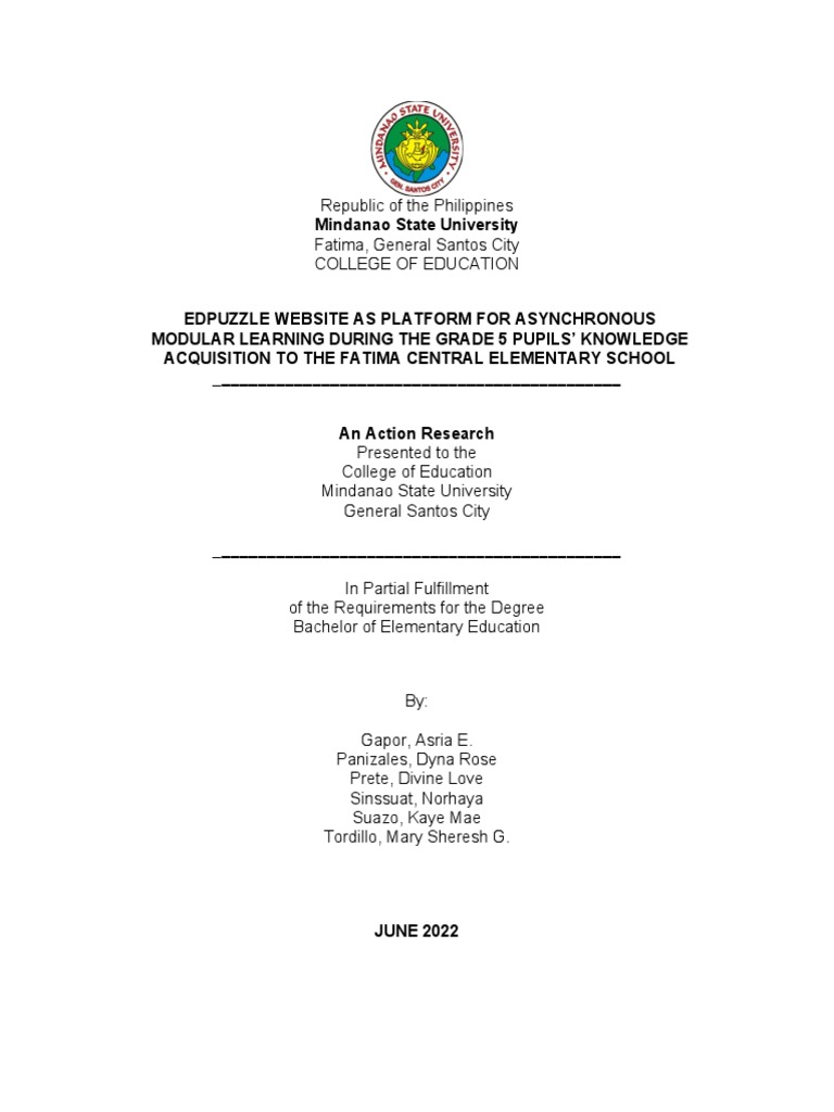 Final ACTION RESEARCH 2 | PDF