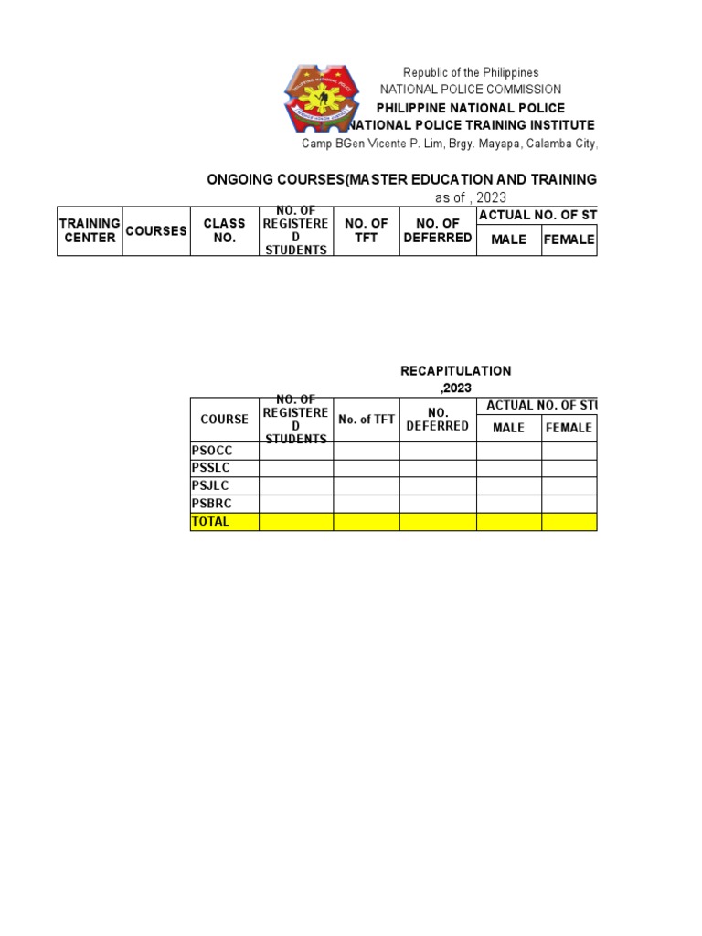 Format Metp | PDF