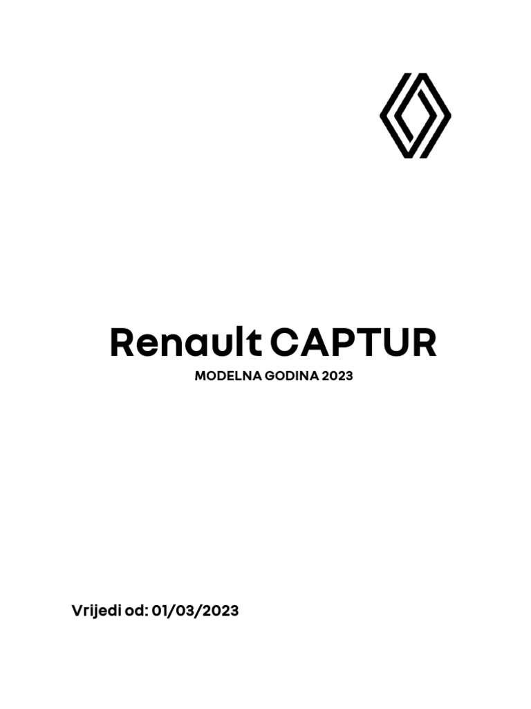Cjenik Captur PDF | PDF