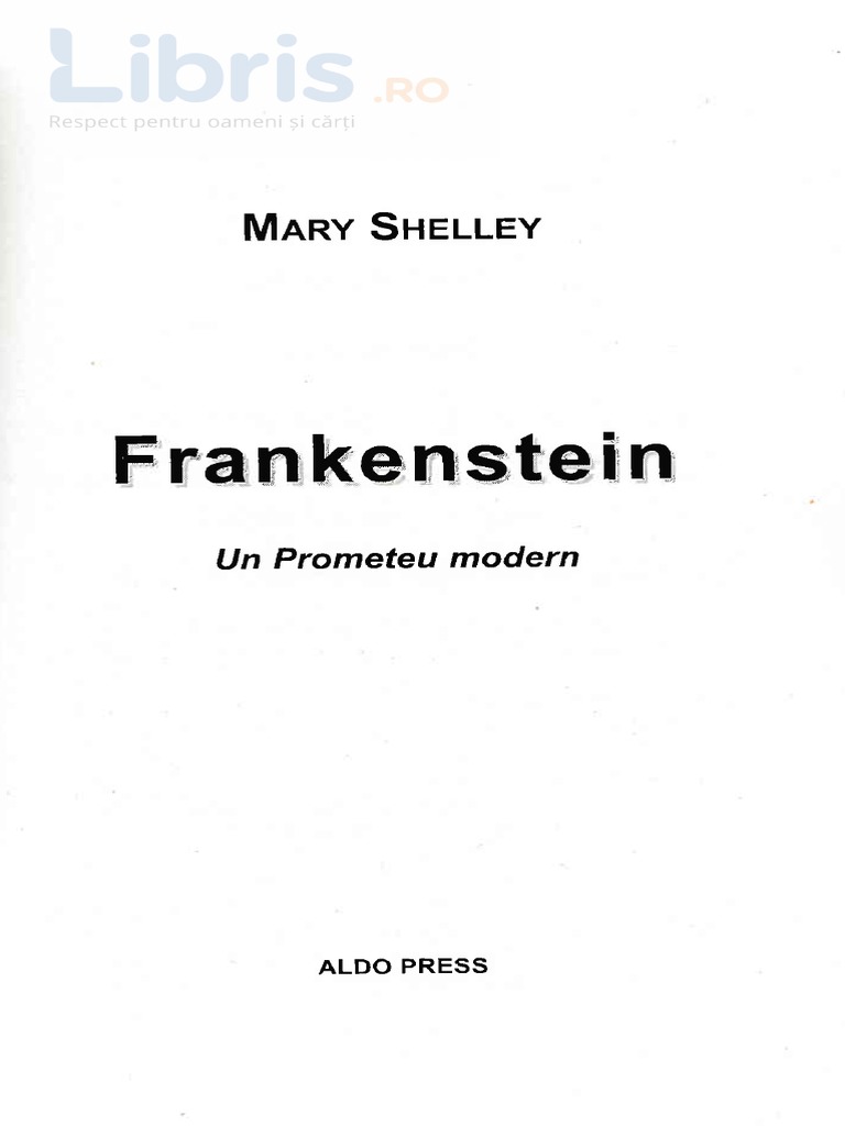 Frankenstein - Mary Shelley PDF | PDF