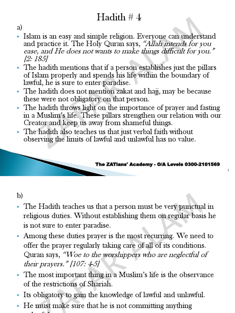 Hadith 4-10 PDF | PDF | Hadith | Jihad