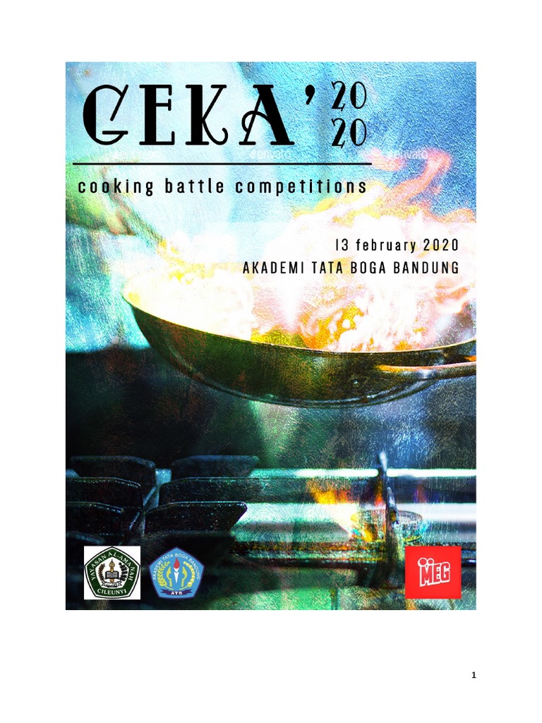 Real 2020-GEKA - (Cooking Competition) RULE BOOK Fixed | PDF