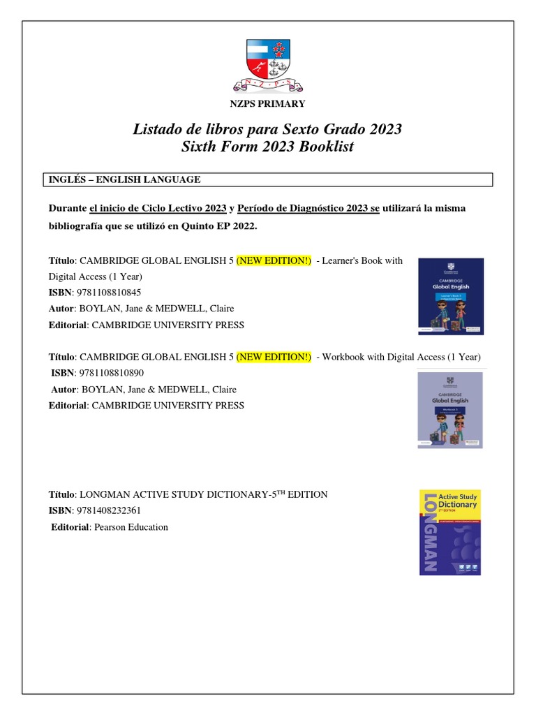 2023 - 6th FORM PDF | PDF