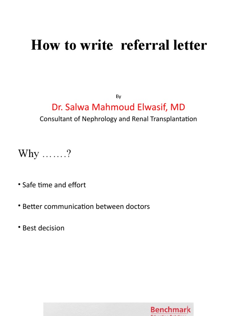 Writing Effective Referral Letters | PDF
