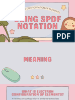 SPDF Orbitals Explanation | PDF