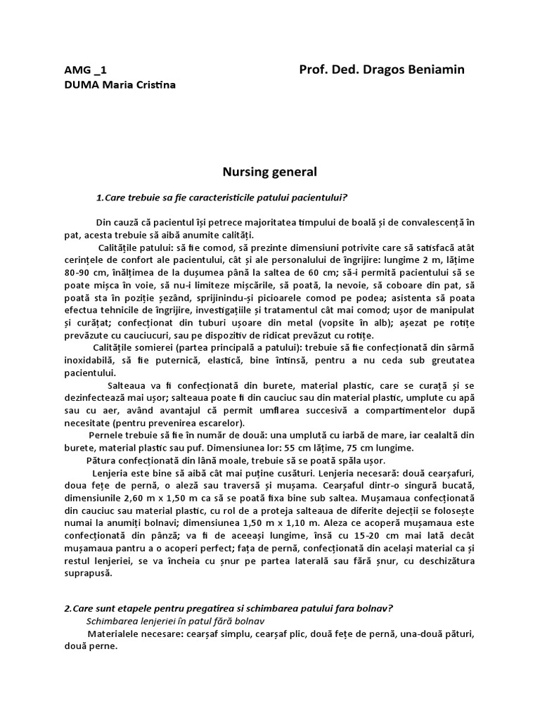 Conspect Nursing | PDF