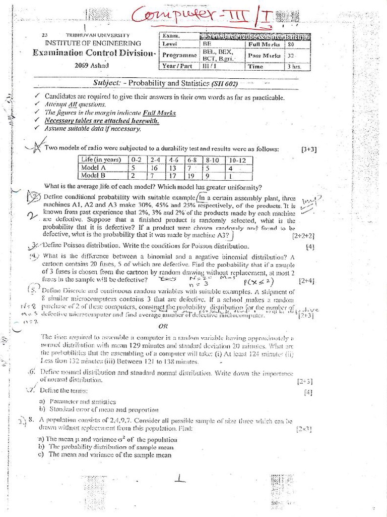 Old Questions PDF | PDF