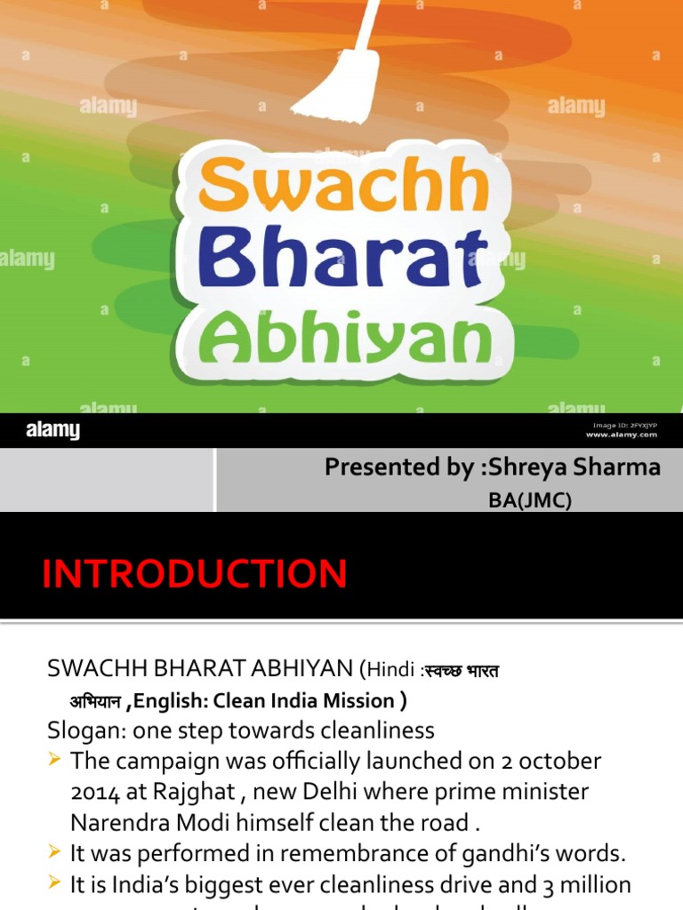 Ppt Swachh Bharat Abhiyan Pdf