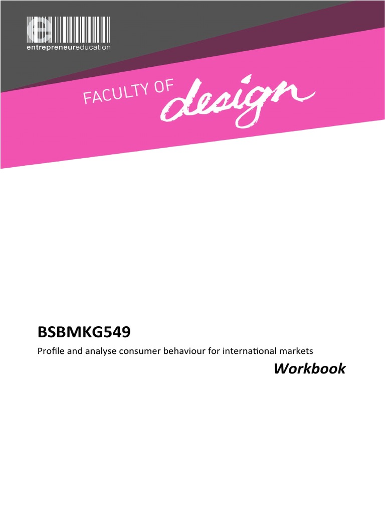 BSBMKG549 Workbook! | PDF