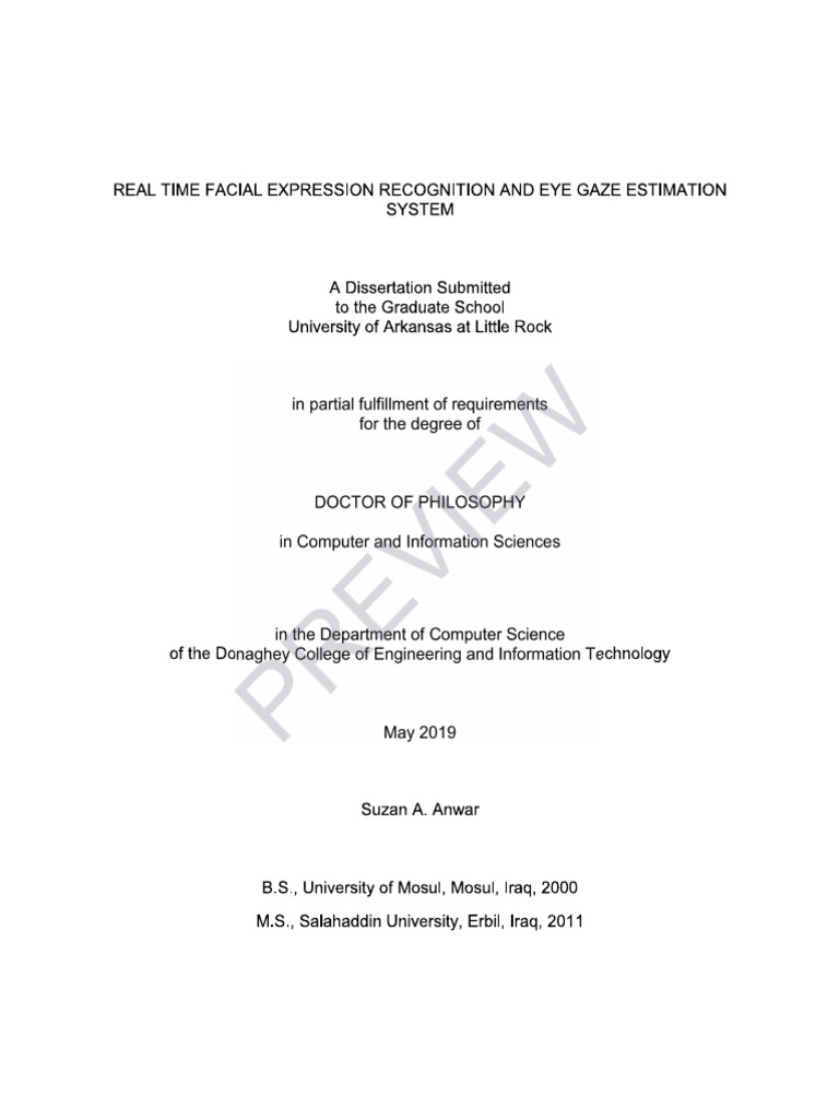 Real Time Facial Expression Recognition and Eye Gaze Estimation System | PDF