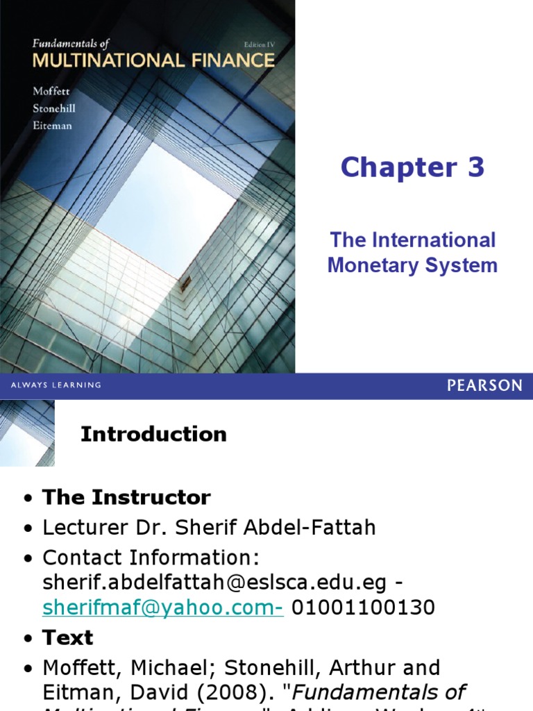 International Finance - Monetary Systems | PDF | Monetary Policy ...
