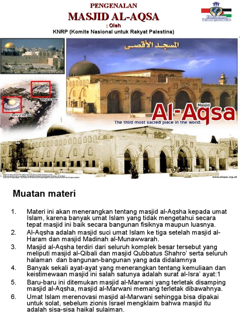 Pengenalan Al-Aqsho-ok | PDF
