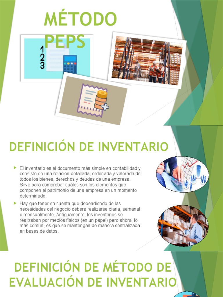 Método PEPS en Contabilidad de Inventarios | PDF | Finanzas y dinero