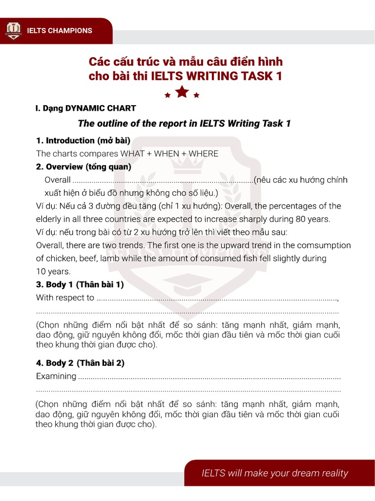 Ielts Writing Task 1 PDF | PDF
