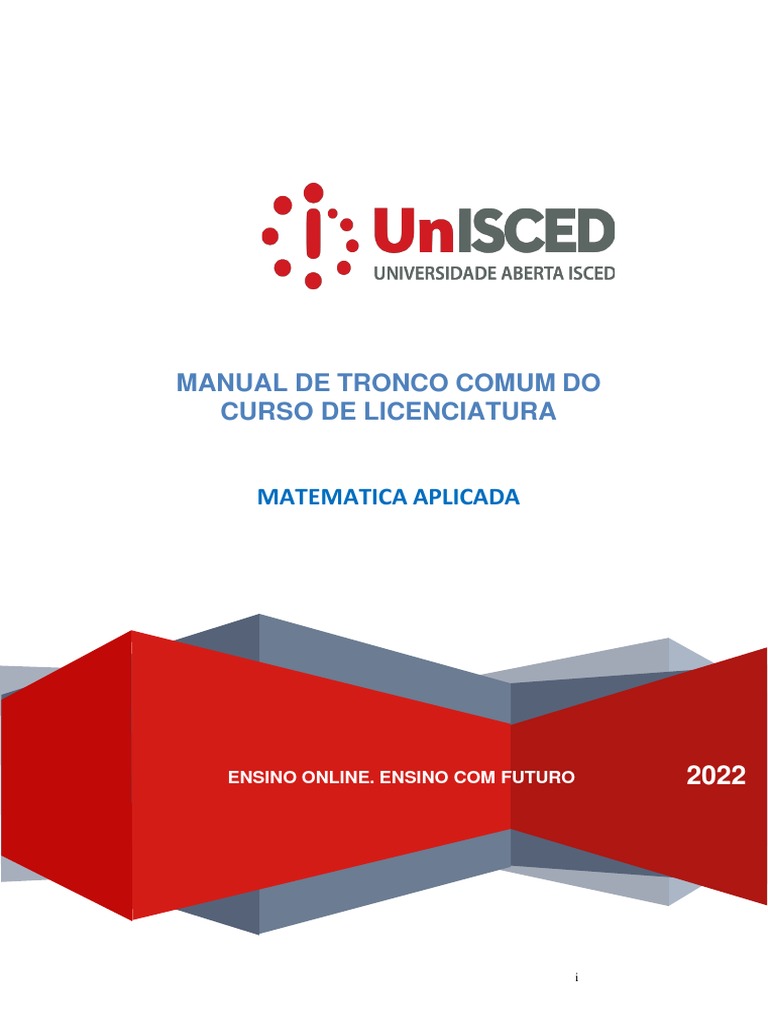 Manual de Matemática Aplicada PDF | PDF