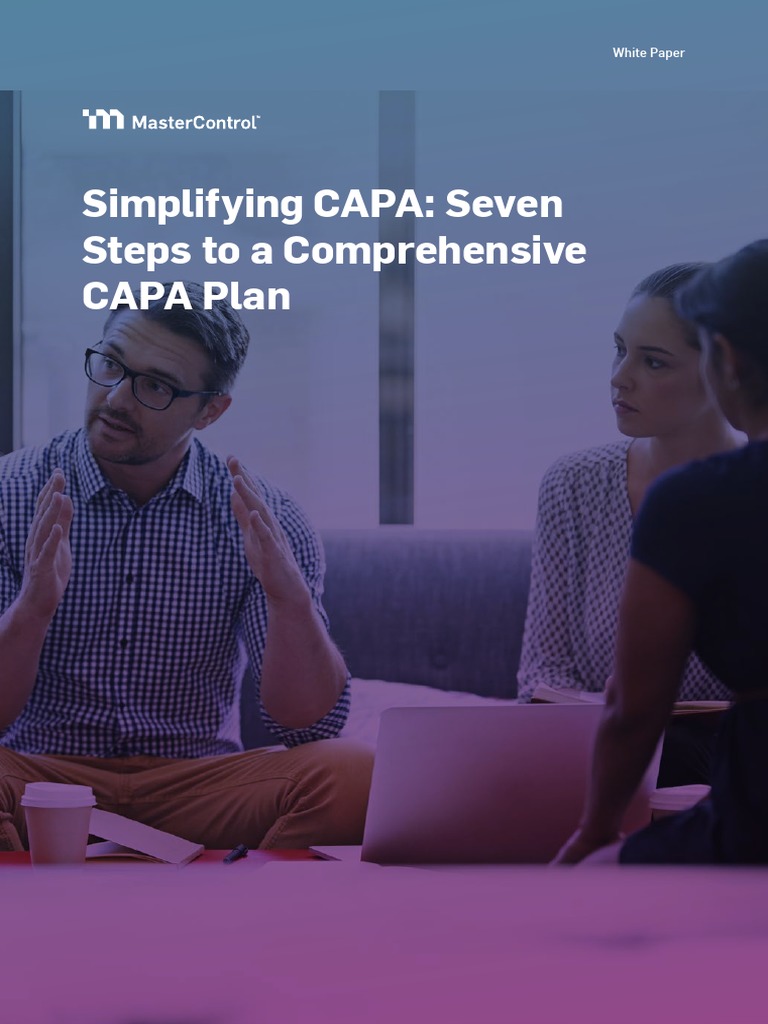Procedue For Capa | PDF | Finance & Money Management