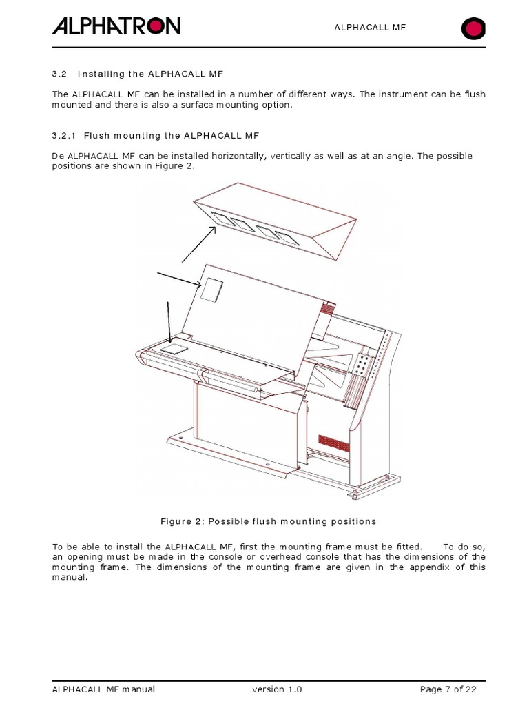 201-Intercom Alphatron AlphaCall MF InstallOper Manual 3-6-2008-7-10 ...
