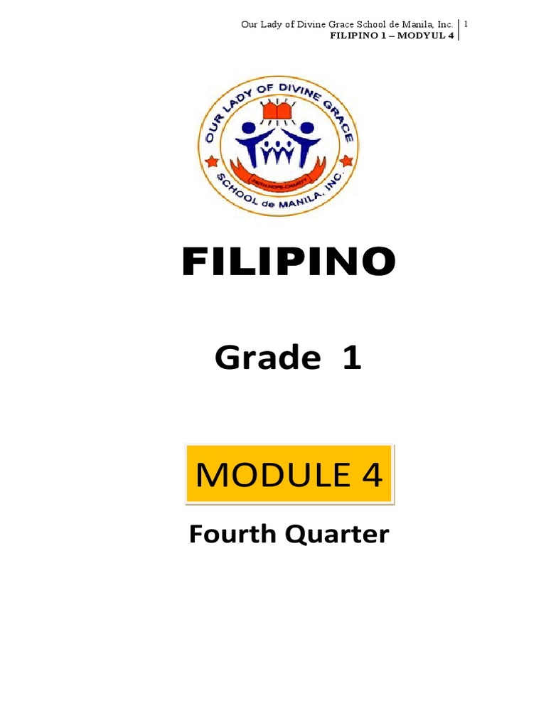 Filipino 1 Modyul 1 | PDF