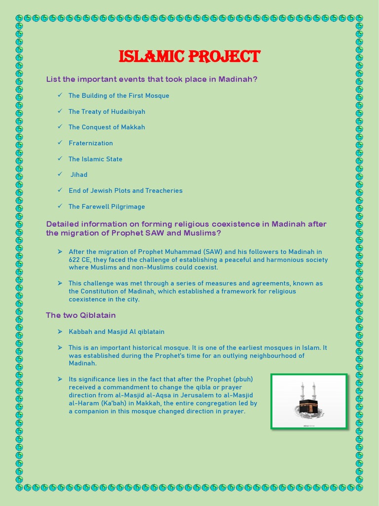 Islamic Project - Syed Arhaan 9B7 PDF | PDF