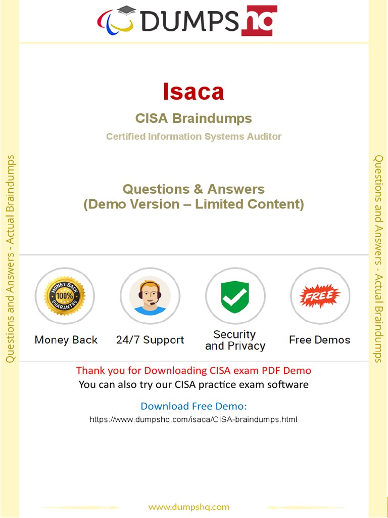 Free CISA Mock Test Questions PDF | PDF