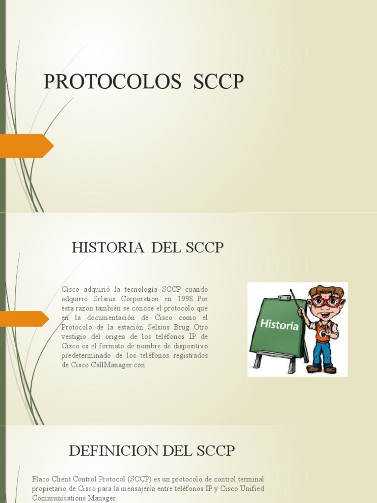 PROTOCOLOS SCCP.pptx | PDF