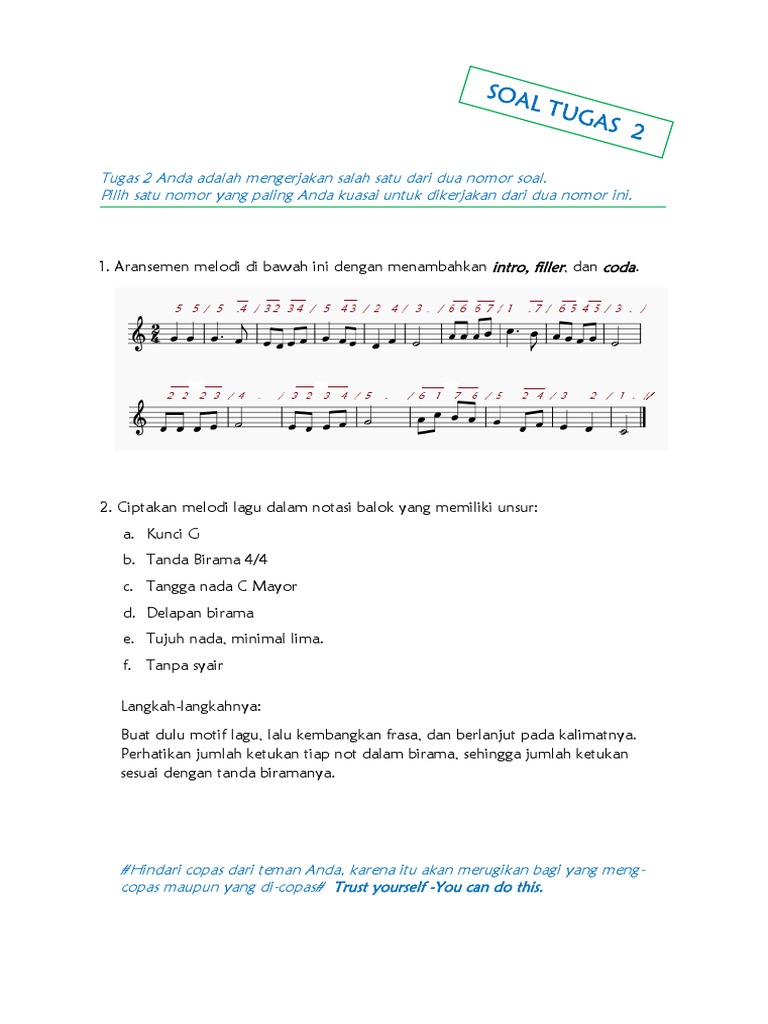 Materi Tugs 2 | PDF | Kajian Bahasa Asing | Seni