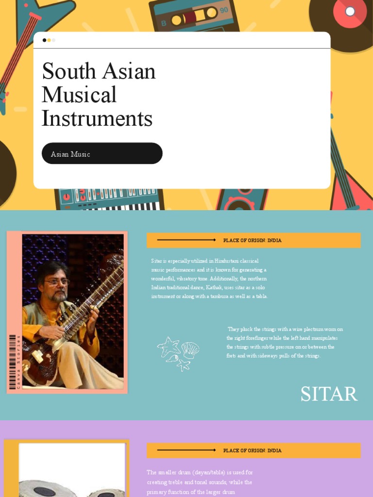 South Asian Instruments | PDF | String Instruments | Music Production
