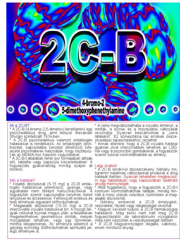 Mi A 2C-B? Mi Az Alkohol? | PDF