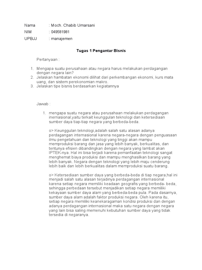 Pengantar bisnis.pdf | PDF