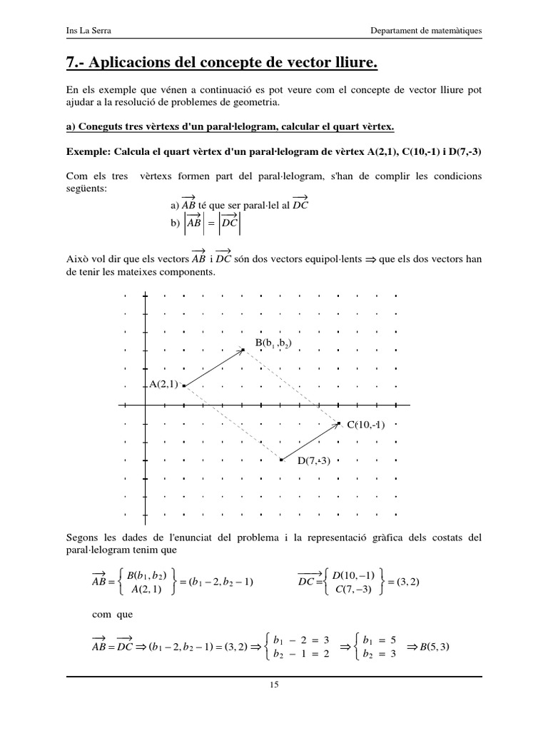 3 - Vectors Al Pla | PDF