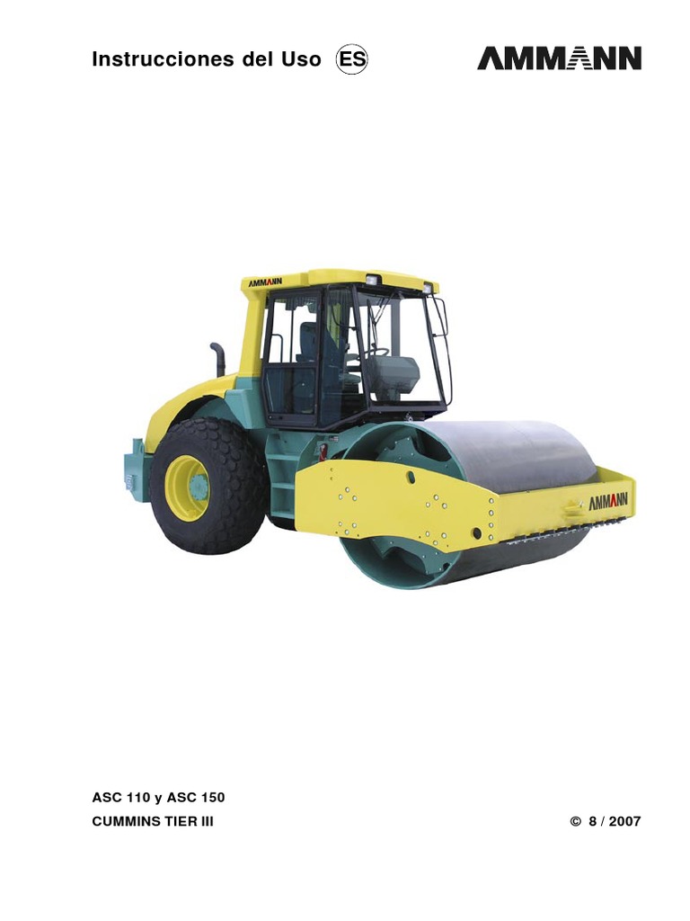 Ammann Asc150 Instrucciones de Uso | PDF | Física Aplicada e ...