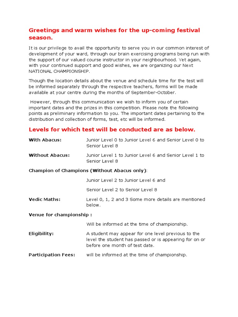 National Championship Details | PDF