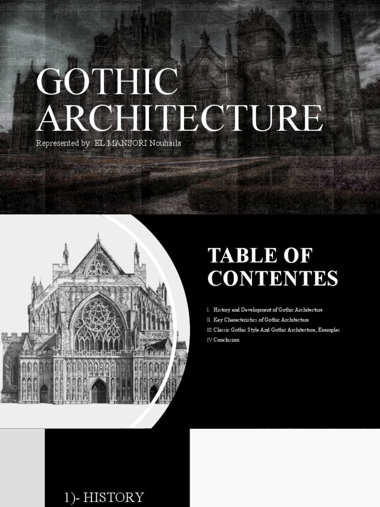 GOTHIC ARCHITECTURE.pptx | PDF