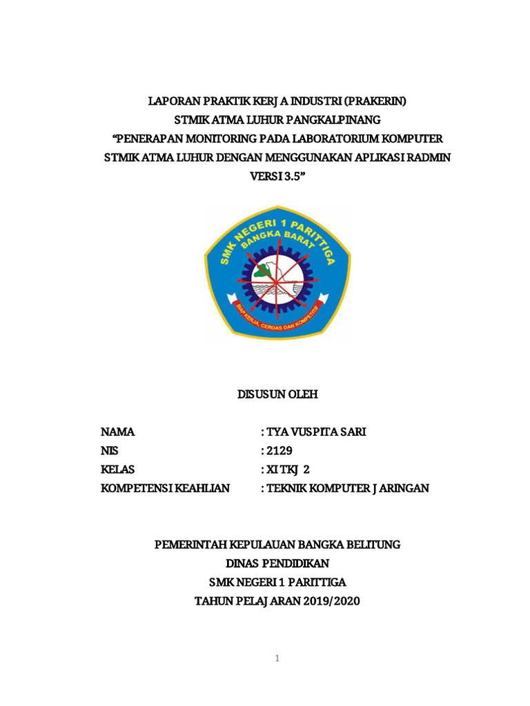 Laporan Full Tya 11 TKJ 2 PDF | PDF