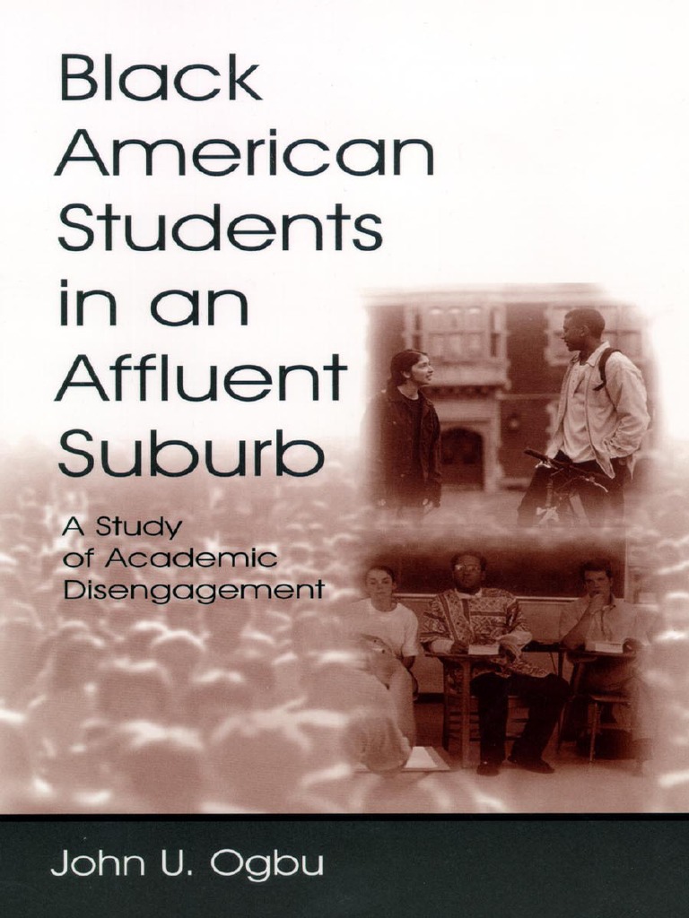 (John U. Ogbu, With The Assist Davis) - Black American Students in An ...