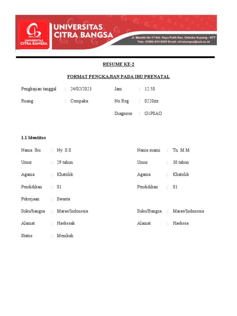 Resume 2 VK (Farantika Julkarnaien) | PDF