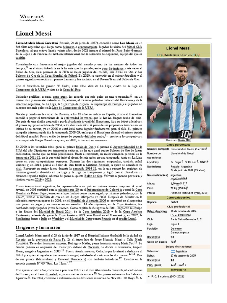 Lionel_Messi | PDF