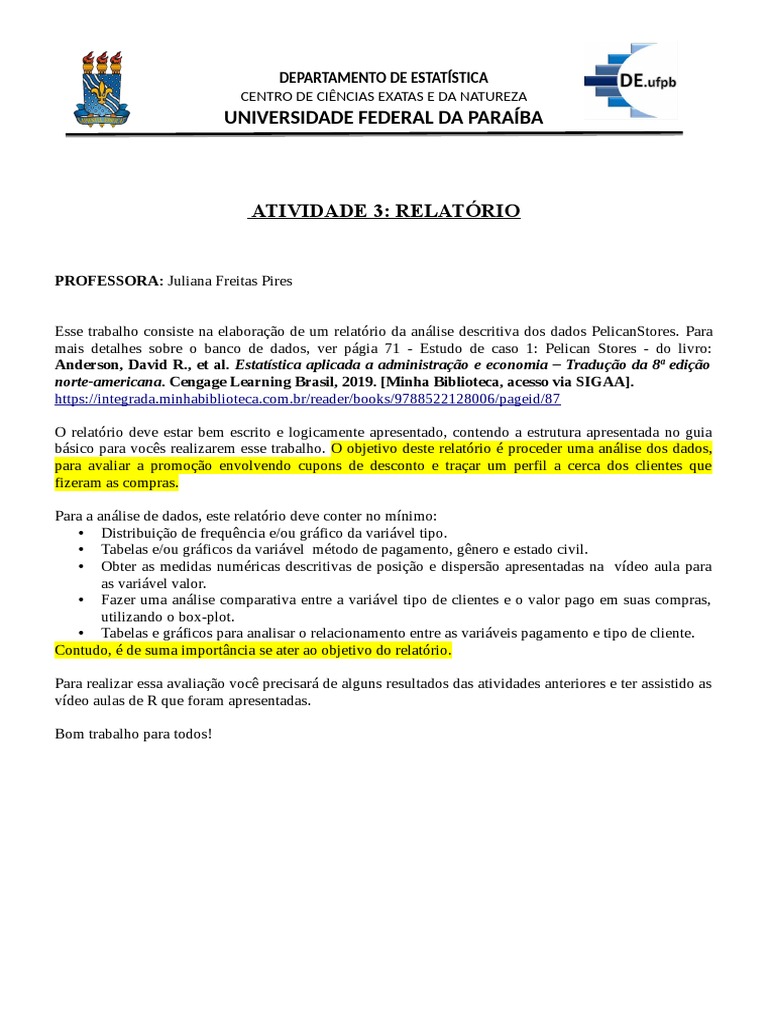 Atividade3 PDF | PDF