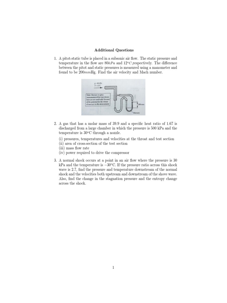 Additional Questions PDF | PDF