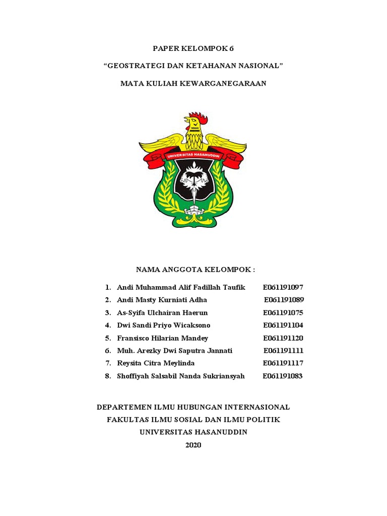 PAPER KELOMPOK 1.docx | PDF