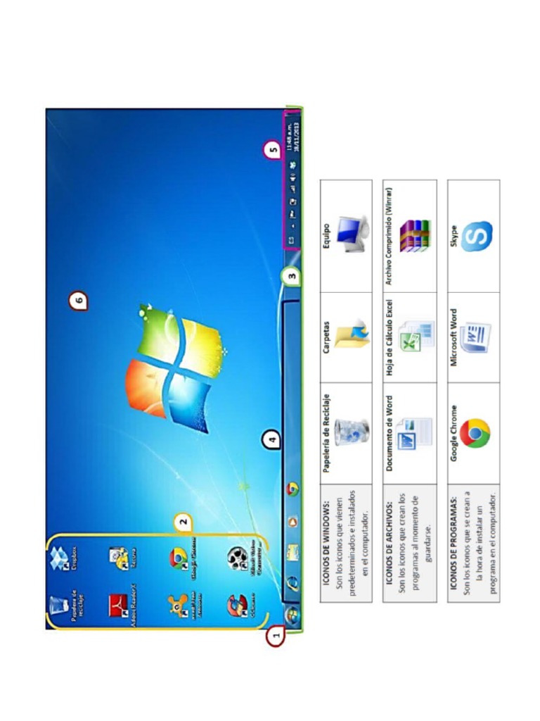 Guia 4 Escritorio de Windows | PDF