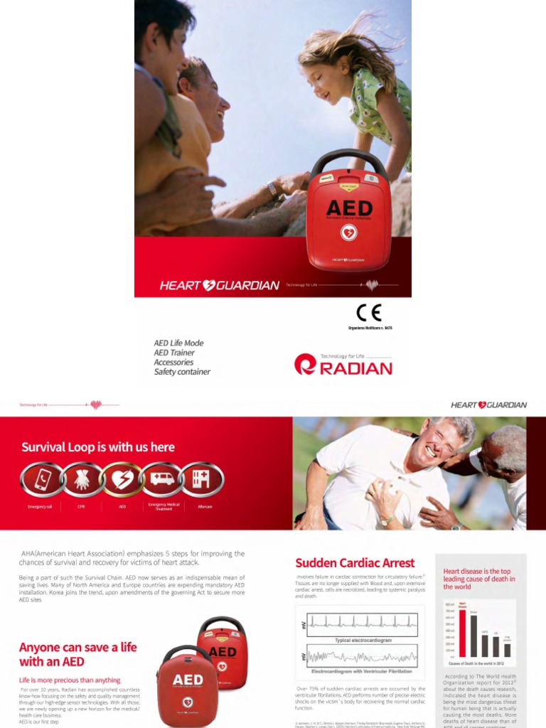 Brosur RADIAN AED HR-501 PDF | PDF